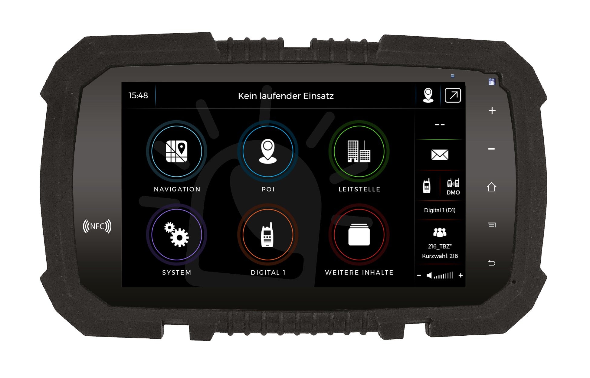 ALEA TAB - Einsatznavigation, Funkbedienung und eigene Inhalte für Ret